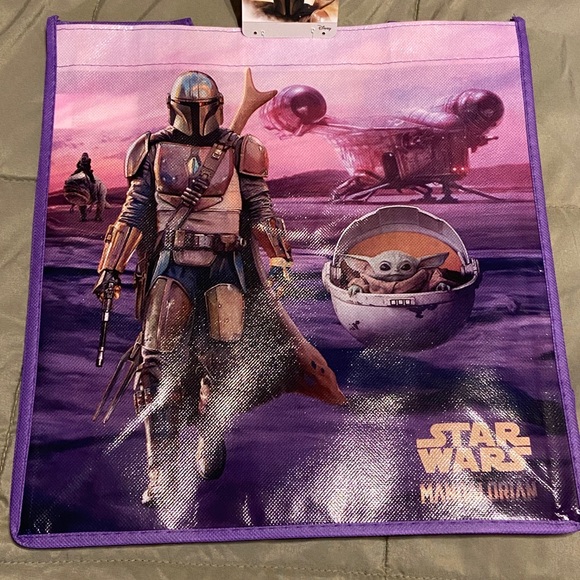Disney | Bags | Mandalorian Tote Bag | Poshmark